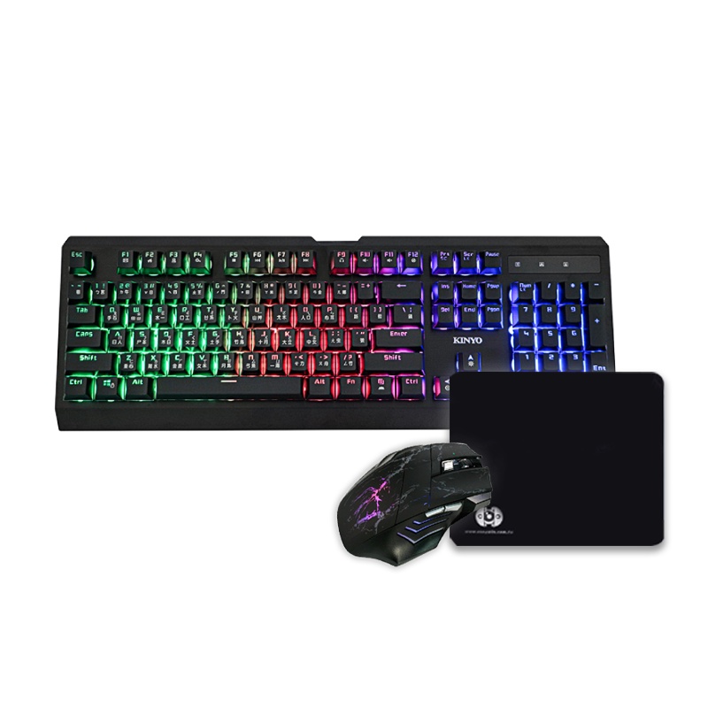 免運+24H出貨【KINYO 青軸電競機械鍵盤 GKB-3200】電競鍵盤 懸浮鍵盤 發光鍵盤 青軸鍵盤 USB鍵盤 | 蝦皮購物
