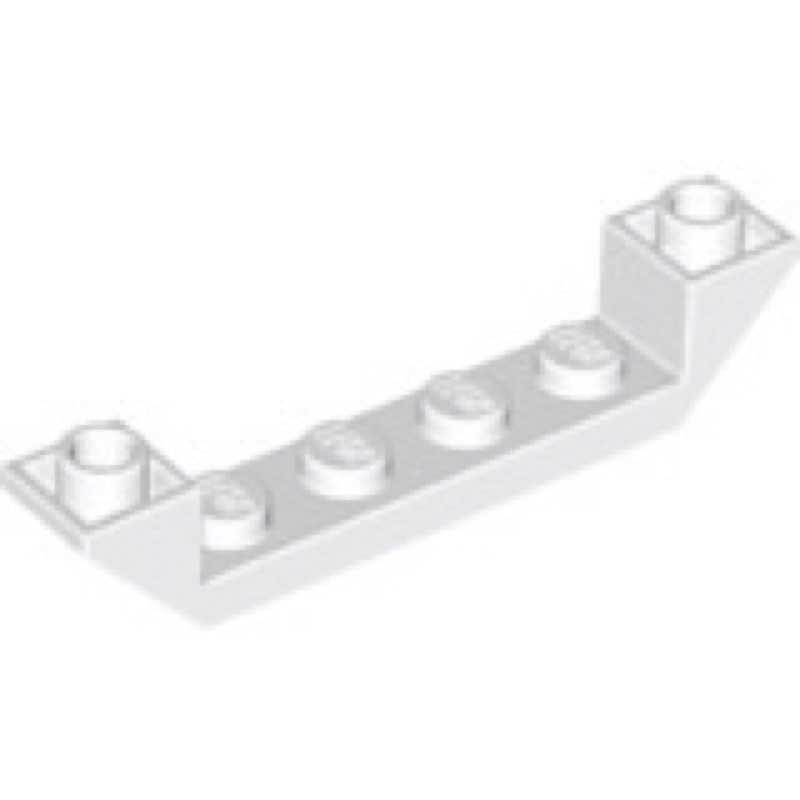 《安納金小站》 樂高 LEGO 白色 6x1 雙邊 反向 斜面磚 反斜磚 斜面 二手 零件 52501 | 蝦皮購物