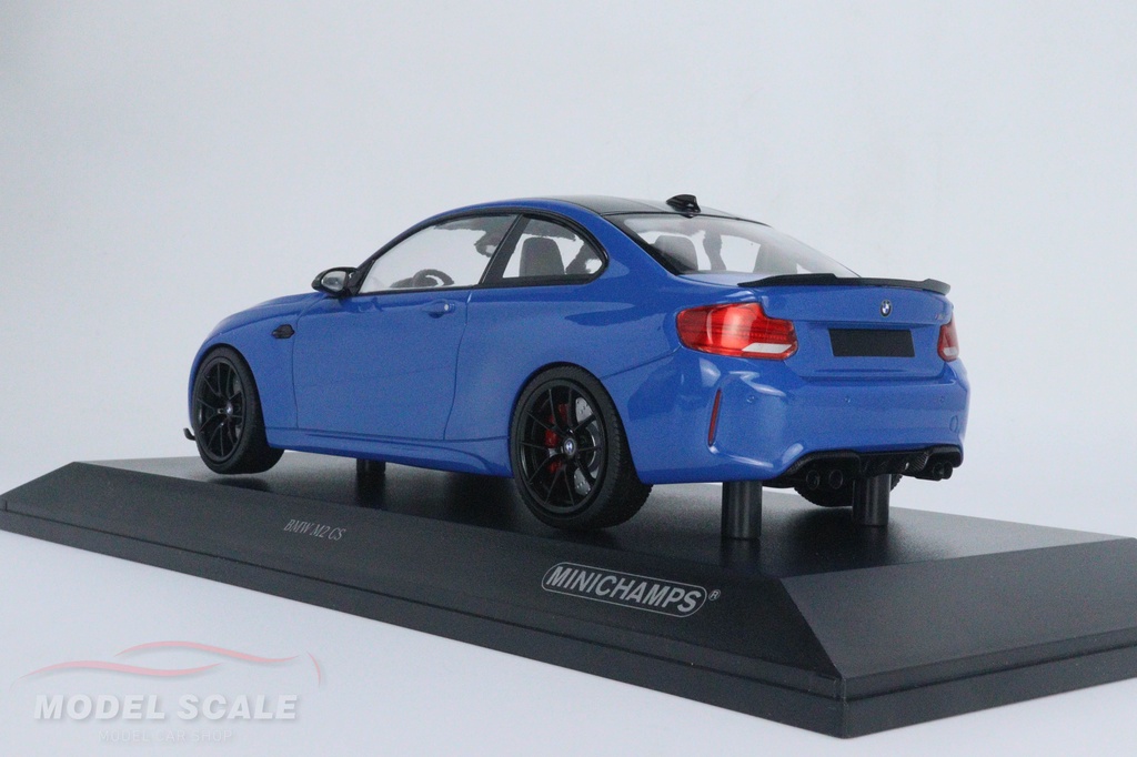【模例】Minichamps 1/18 BMW M2 CS 2020 藍色黑輪 | 蝦皮購物