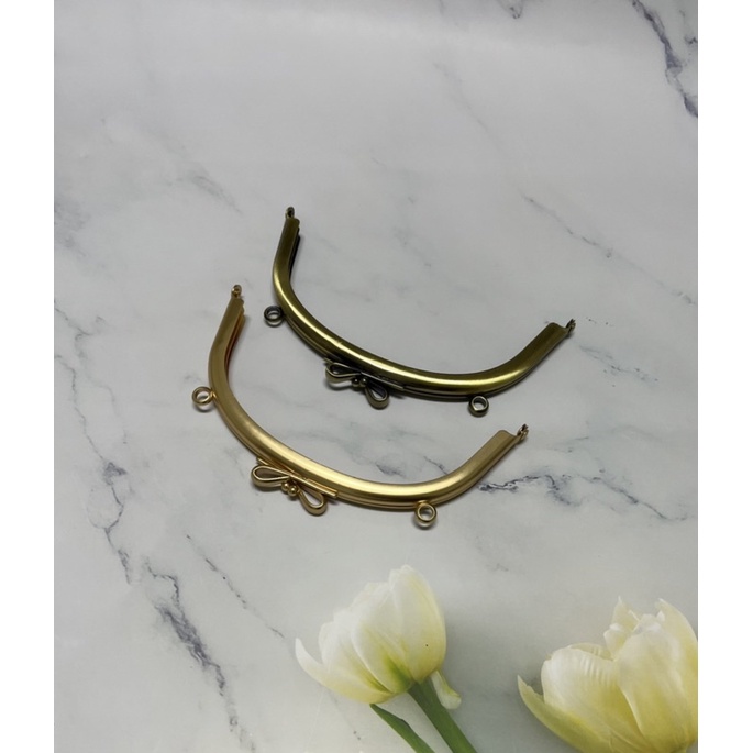 蝴蝶結螺絲口金16.5公分-霧金色、古掃色 | 蝦皮購物