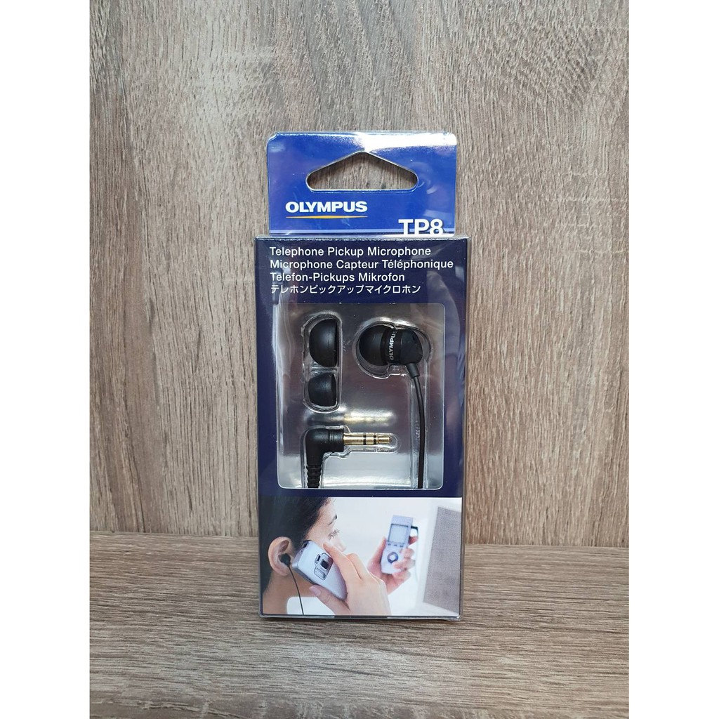 Olympus TP8 隱藏耳塞式 麥克風 電話錄音 電話密錄 手機密錄 錄音 公司貨 | 蝦皮購物