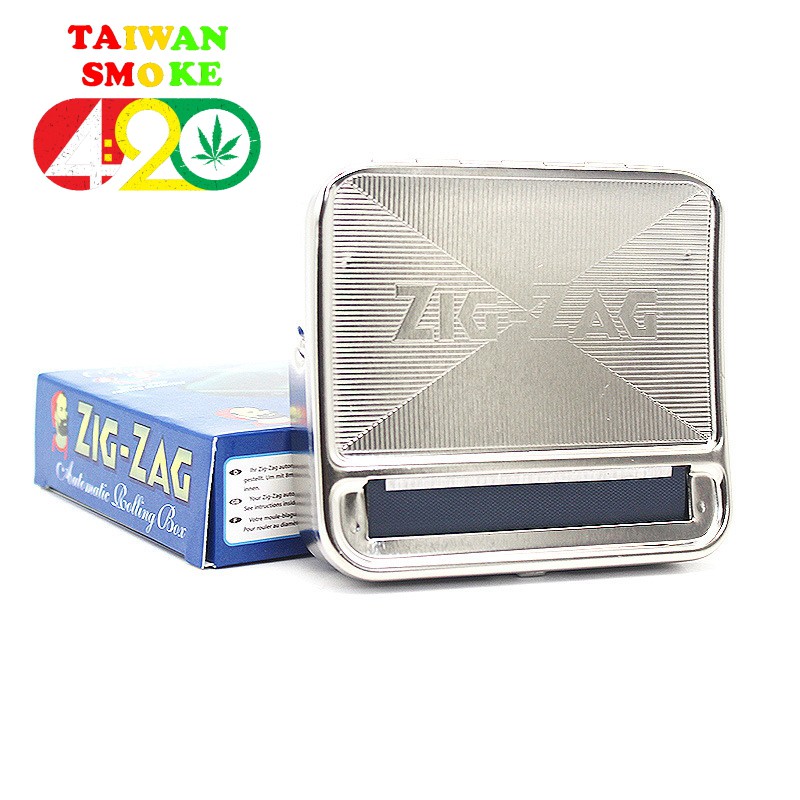 ௹Smoke420௹ 金屬捲菸盒 合金 不銹鋼 半自動 捲菸 器 捲煙器 捲煙 菸盒 煙盒 ZIG ZAG 70mm | 蝦皮購物