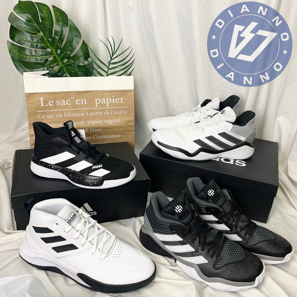 帝安諾 實體店面ADIDAS 籃球鞋 黑白色 EF9893 EF1942 EE9631 EF9809 EG0983 | 蝦皮購物