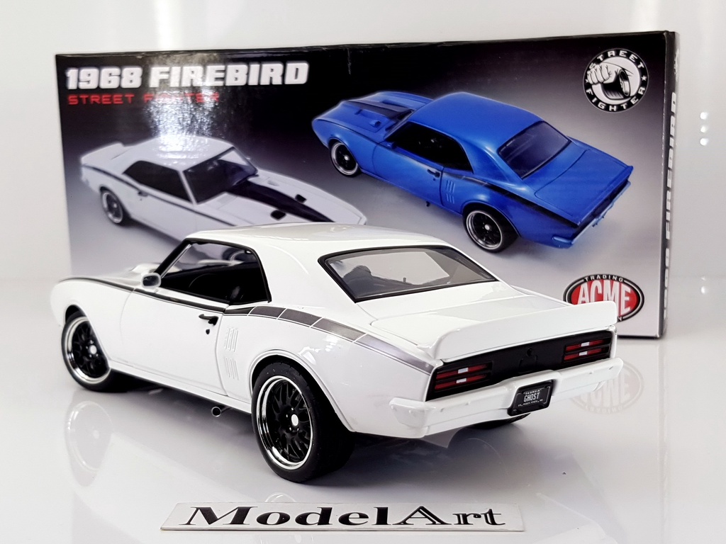 【模型車藝】1:18 GMP/ACME Pontiac Firebird火鳥 Street Fighter 1968白 | 蝦皮購物
