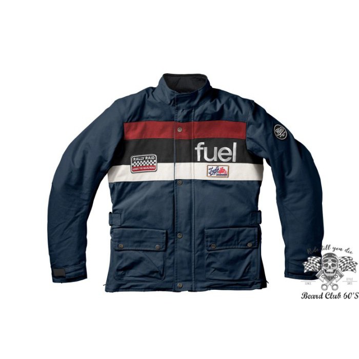 ♛大鬍子俱樂部♛ FUEL® RALLY RAID 歐洲 原裝 復古 騎士 防水 防污 透氣 防摔 夾克 深藍色 | 蝦皮購物