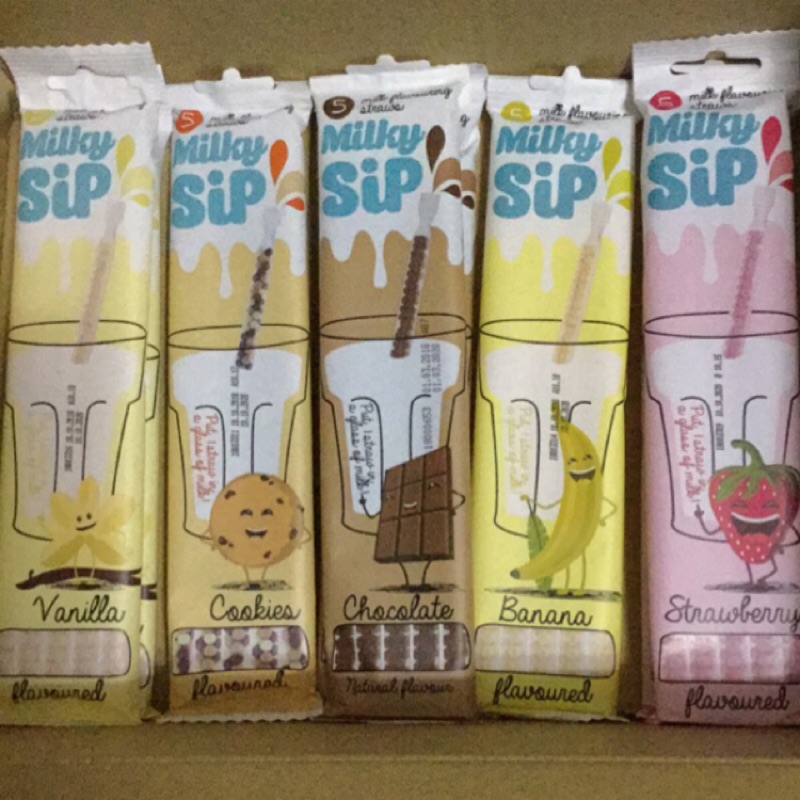 現貨 匈牙利 milky sip 神奇牛奶吸管 巧克力 草莓 香蕉 香草 餅乾 咖啡 獎勵 假期 聚餐 野餐 方便 快速 | 蝦皮購物