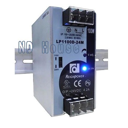 【附發票有保固】LP1100D-24M 24V 4.2A 100W 昂鼎 REIGNPOWER 導軌型電源供應器 | 蝦皮購物