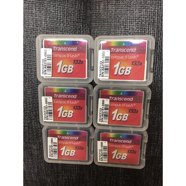 Transcend創見CompactFlash 1G | 蝦皮購物