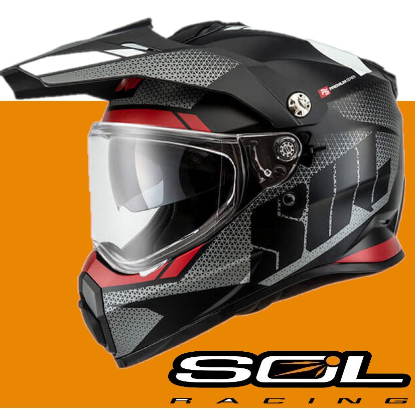 【HELMETS】SOL 原廠公司出貨 SS-2P 複合式全罩安全帽 SS2P 太空漫遊 含內墨片 越野帽 山車帽 | 蝦皮購物