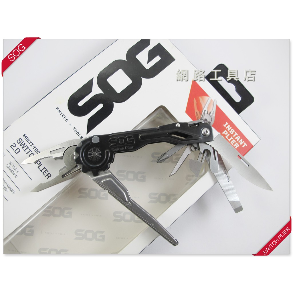網路工具店『SOG SWITCHPLIER 多功能工具鉗』(型號 SWP1001-CP) | 蝦皮購物