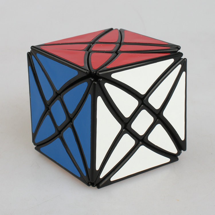 【小小店舖】藍藍 八軸魔星 rex cube 黑色 異形 魔術方塊 黑色 魔方 益智玩具 lanlan | 蝦皮購物