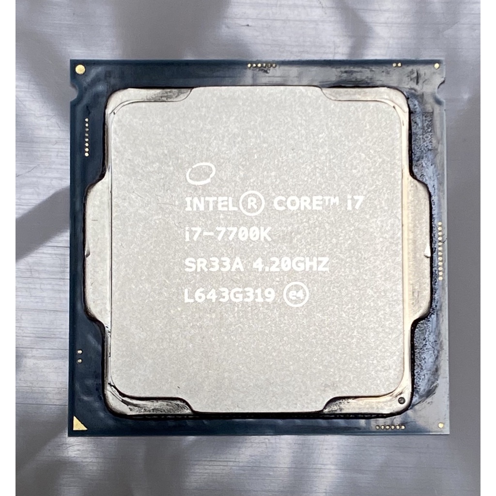 【自售二手．處理器】INTEL CORE i7-7700K CPU | 蝦皮購物