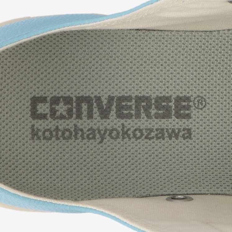 【CHII】日本限定 Converse ALL STAR LIGHT kotohayokozawa V-2 魔鬼氈 亮藍 | 蝦皮購物
