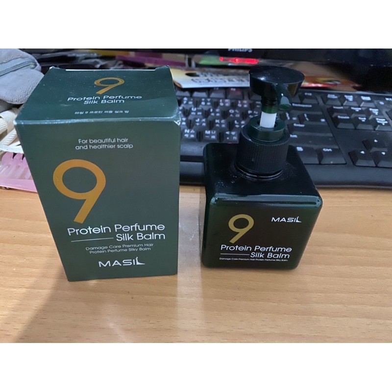 韓國MASIL 9肽護髮精華香氛膏180ml(免沖洗)Protein Perfume Silk Balm | 蝦皮購物