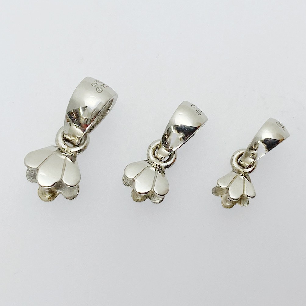 金泰源銀樓 白金 鉑金 pt950 DIY 夾頭 墜子頭 玉墜頭 墜頭 | 蝦皮購物