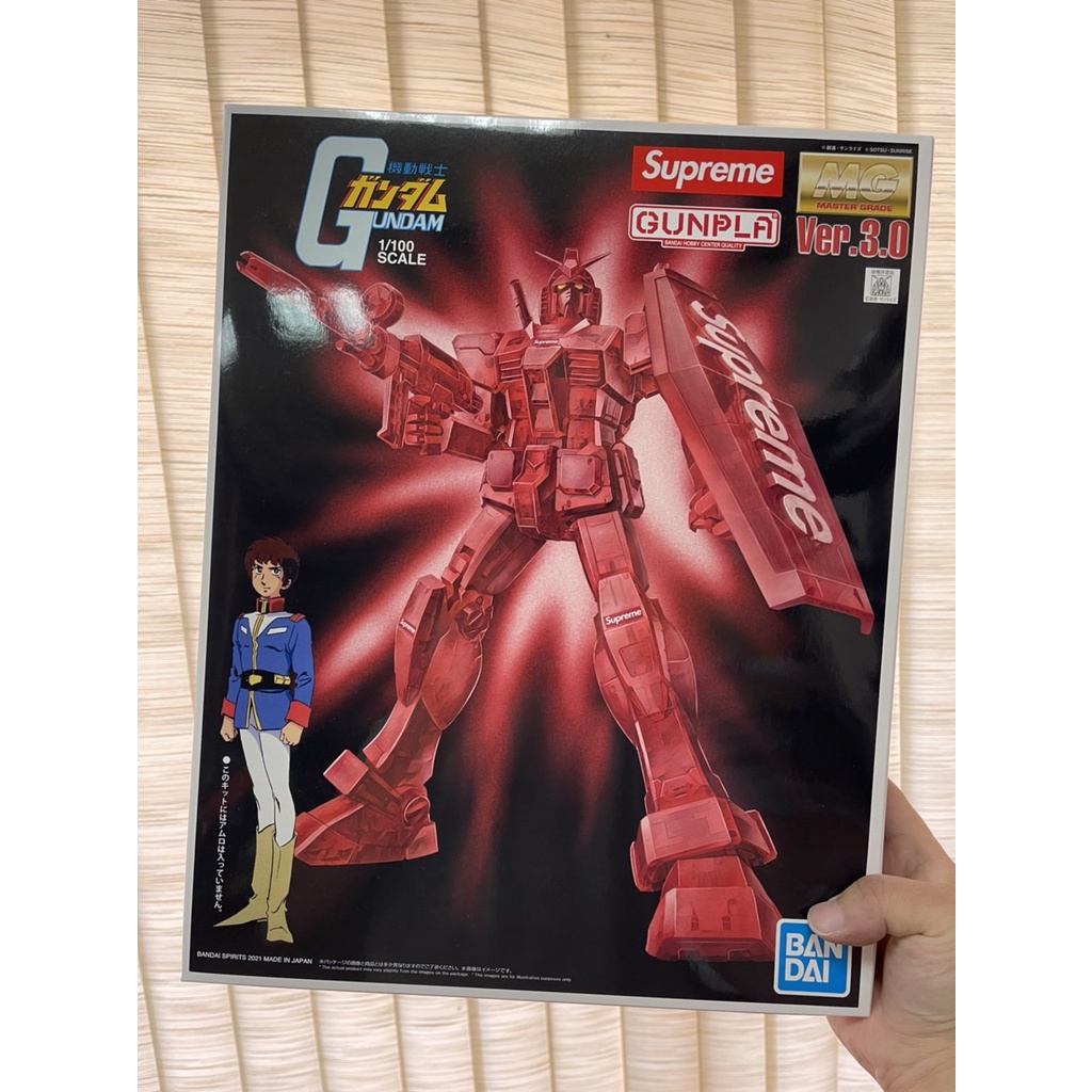 【現貨】Eason日潮代購**SUPREME RX-78-2 GUNDAM Ver.3.0 鋼彈 | 蝦皮購物