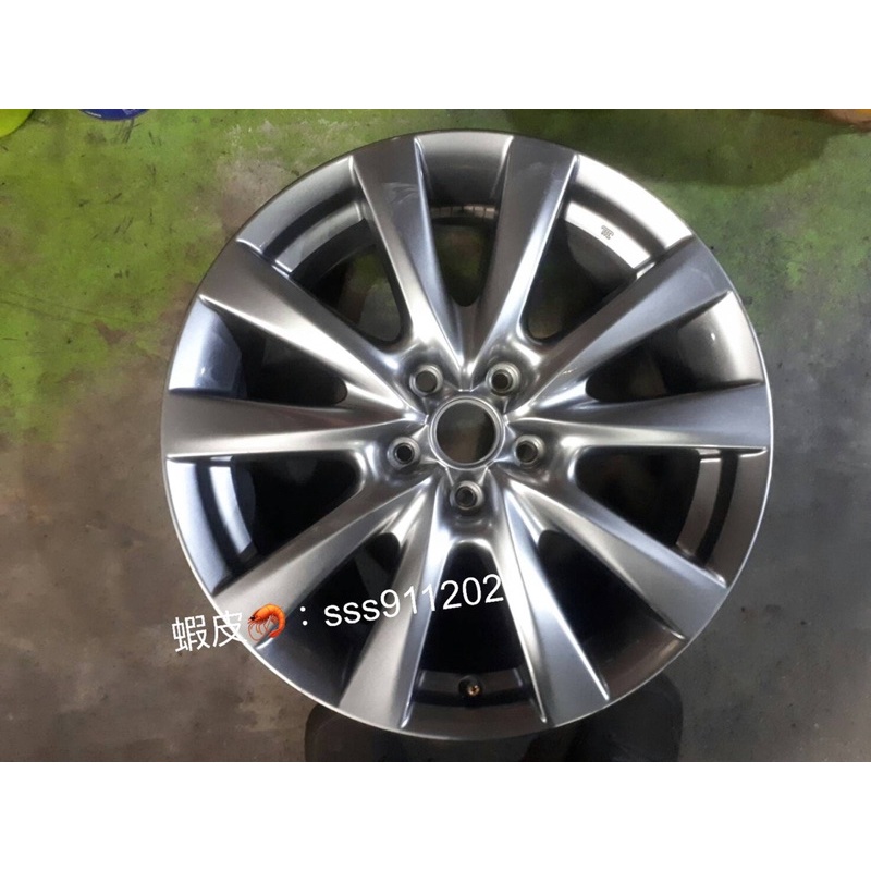 阿傑 原廠鋁圈18吋5孔114.3馬自達 MAZDA 料號9965 48 7080 馬3 有1個一個2200 | 蝦皮購物