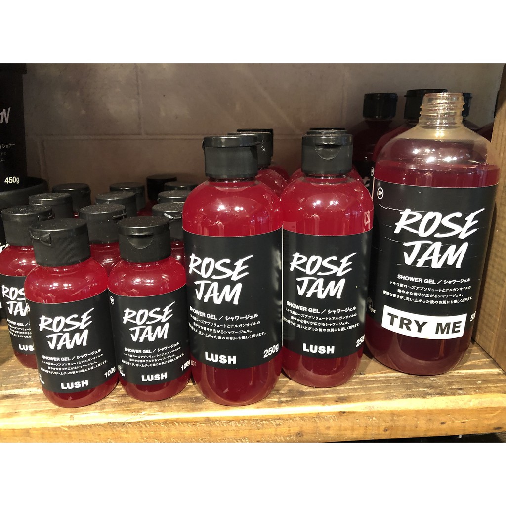 7 8日本連線代購 LUSH rose jam 500g 另有小紅帽洗髮餅 | 蝦皮購物