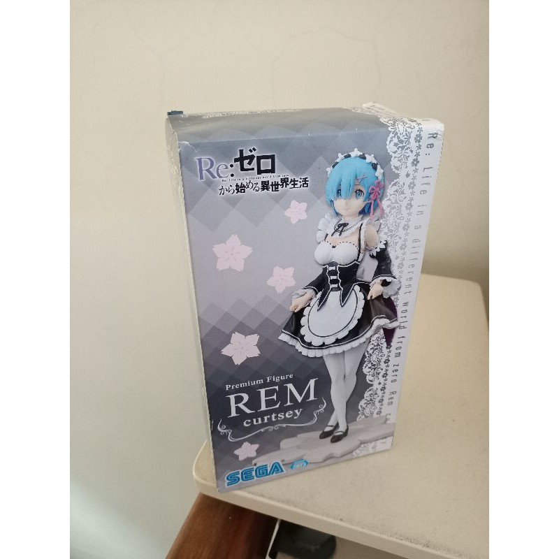 日版 SEGA Re:從零開始的異世界生活 女僕 雷姆 REM curtsey | 蝦皮購物