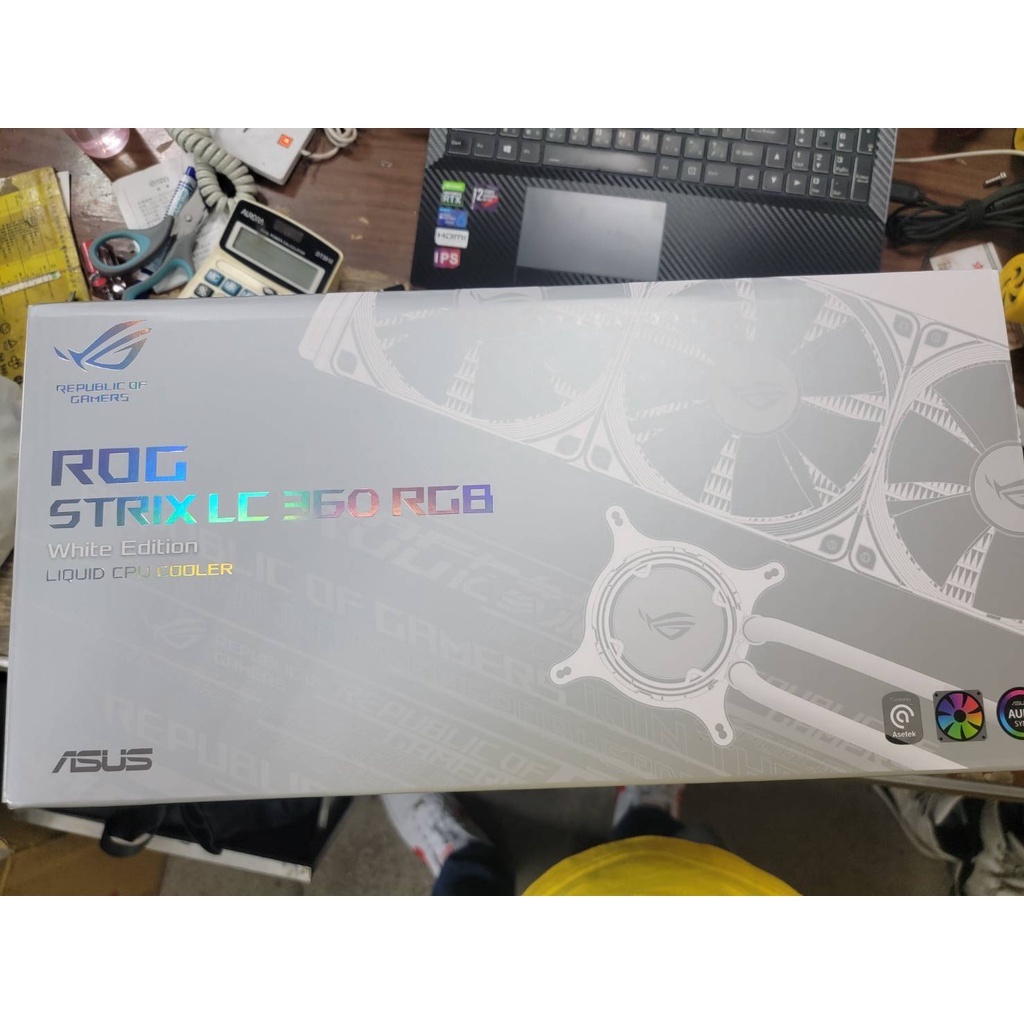 華碩 ASUS ROG STRIX LC 360 RGB White Edition 白龍水冷式散熱器 | 蝦皮購物