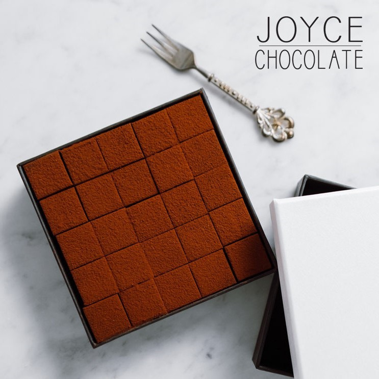 Joyce Chocolate 濃厚95%生巧克力禮盒 (25顆/盒) | 蝦皮購物