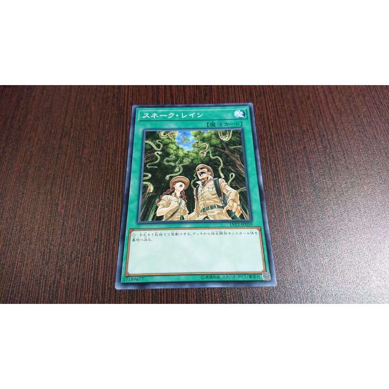 遊戲王 LVP2-JP030 蛇雨 (普卡) 95-98分 | 蝦皮購物