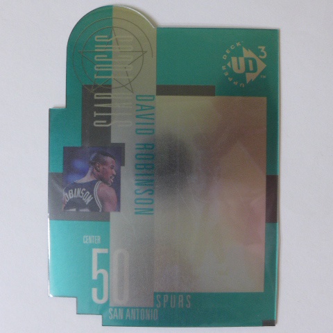 ~ David Robinson ~名人堂/海軍上將/大衛·羅賓森 1997年UD3.NBA球員卡 | 蝦皮購物