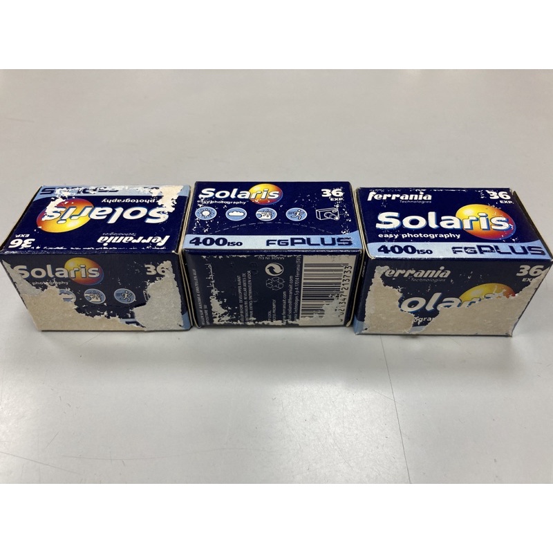 福利品 Solaris 400度 36張 3個1組 外觀破損底片完整 過期底片 | 蝦皮購物