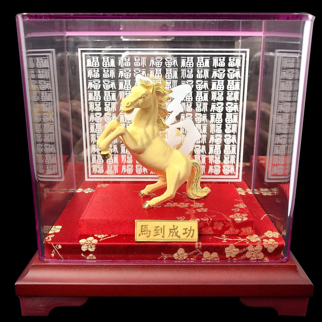999純黃金 馬到成功 黃金擺飾 6.05錢 基隆克拉多 | 蝦皮購物