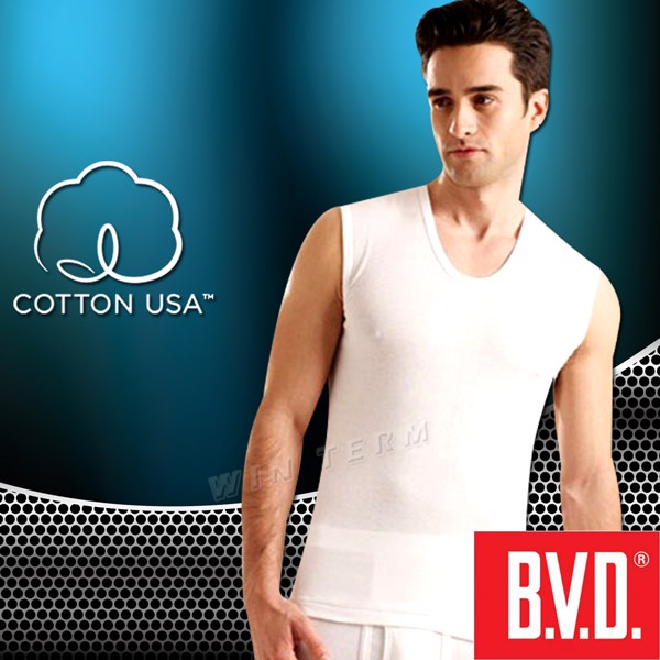 BVD 100%純棉優質無袖U領衫- M-XXL-原廠正品 | 蝦皮購物
