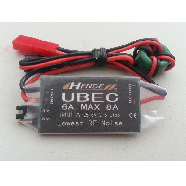 "I-RC" 高壓版 UBEC 6A 最大 8A, 可切換 5V 或 6V 供電 BEC | 蝦皮購物