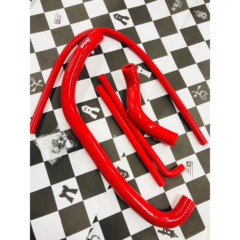 COCO機車精品 KISS 水箱矽膠紗彎管 耐油 耐高溫 耐高壓 S-MAX FORCE155 紅 | 蝦皮購物