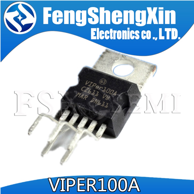 5顆VIPer100 VIPer100A TO-220-5電源IC | 蝦皮購物