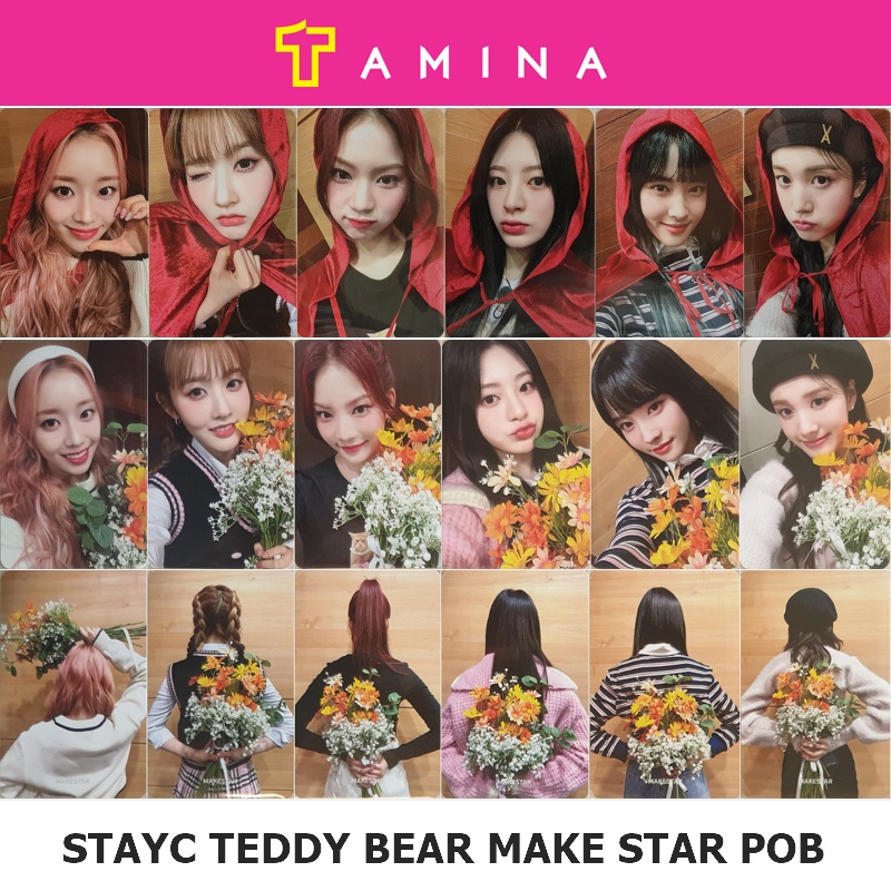 STAYC 4th Single Teddy Bear Make Star POB | 蝦皮購物
