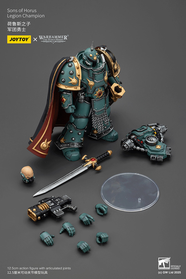 [預購/12月到貨] JOYTOY 戰鎚 WH30K 荷魯斯之子 軍團勇士 JT02458 | 蝦皮購物