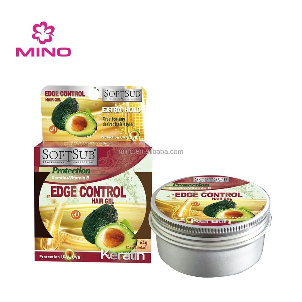 🏆African Edge Control Hair Gel Keratin With Vitamin B 64g Ne | 蝦皮購物