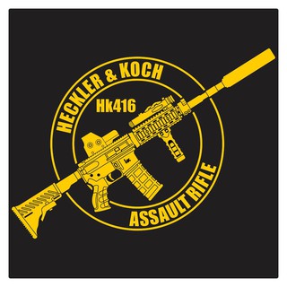 海克勒 Koch HK416 系列 3 切割貼紙 | 蝦皮購物