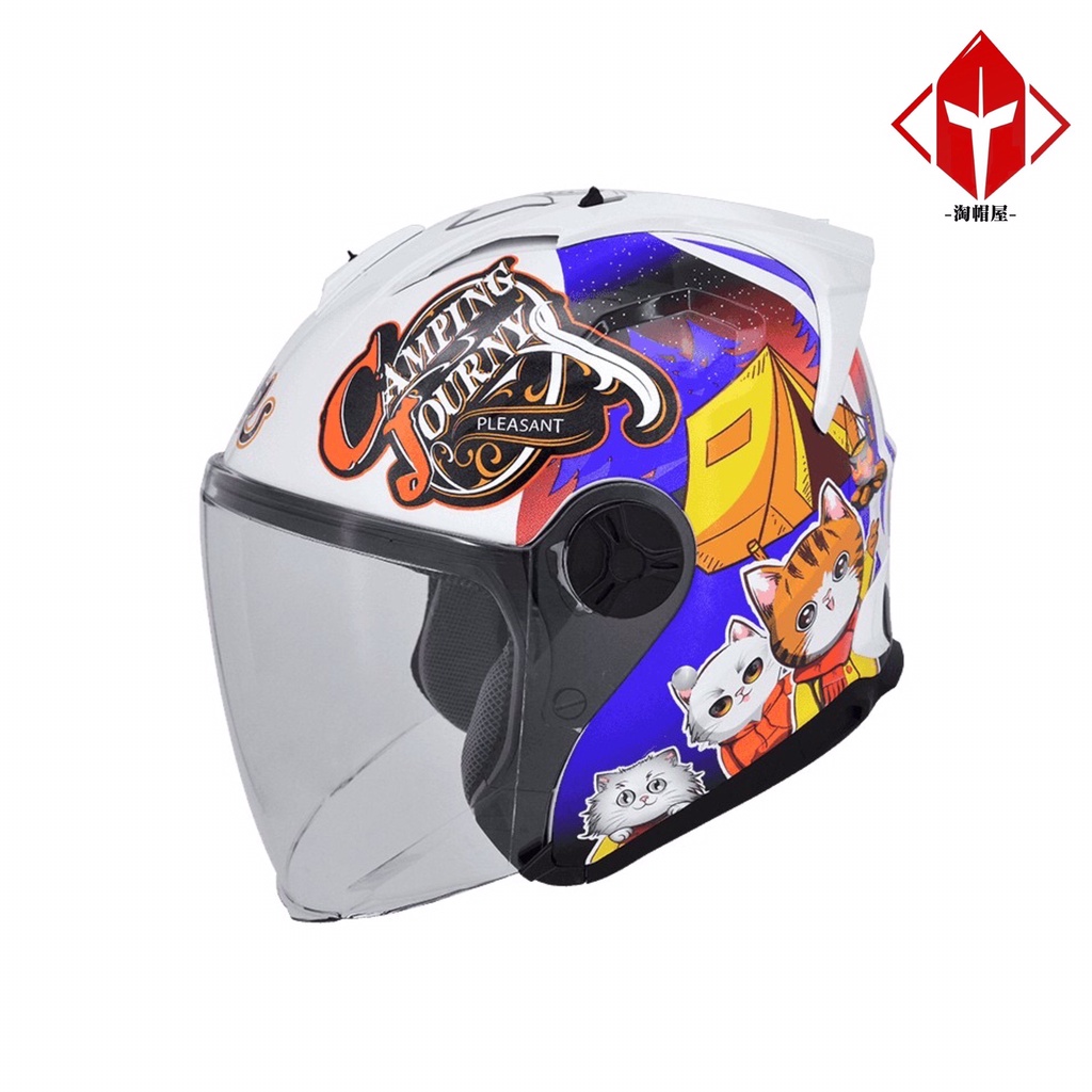 M2R 安全帽 J-X 5 珍珠白 全可拆 抗UV鏡片 浮動鏡片座 半罩《淘帽屋》 | 蝦皮購物