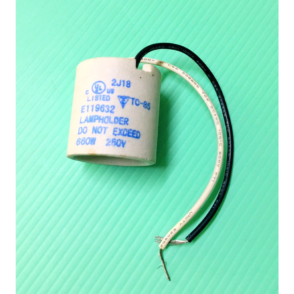 DIY大王 E27/E14/E12/ MR16 燈座 燈頭 陶瓷 斜口 小夜燈 燈座 | 蝦皮購物