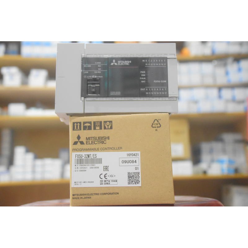 三菱 FX5U-32MT/ES PLC 可程式控制器 電晶體 Sink NPN | 蝦皮購物