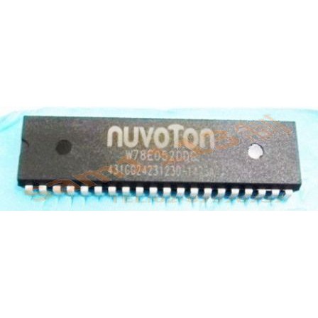 113單晶片 W78E052 DDG DIP-40 NUVOTON 8K快閃微控 AT89C52 >>2個 | 蝦皮購物