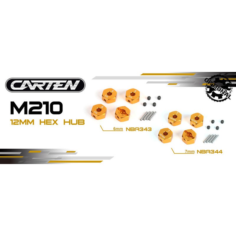 上手遙控模型 專賣店 現貨 Carten 凱登 NBA344 六角輪座 12MM /7mm | 蝦皮購物