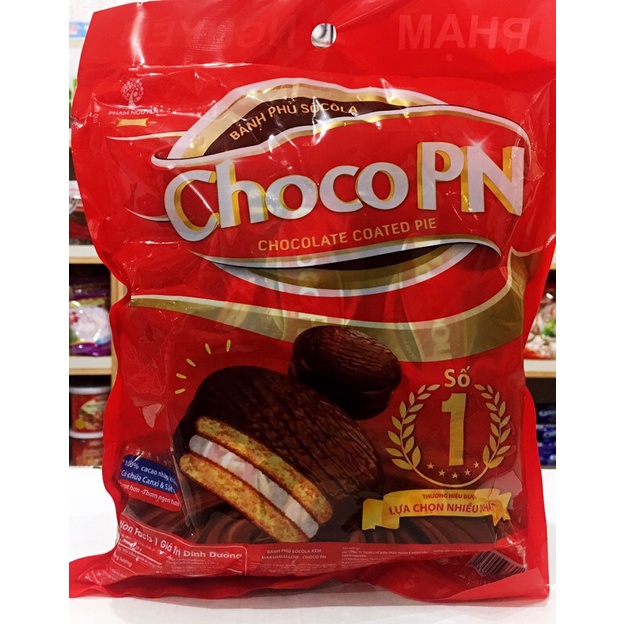 越南🇻🇳Pham Nguyen Choco PN 范元 袋裝 巧克力派 12個*18g/216g | 蝦皮購物