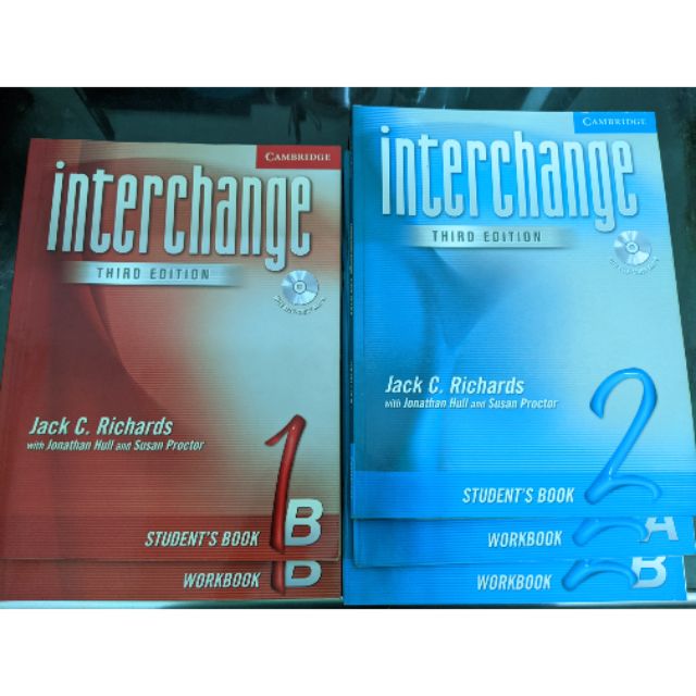 interchange 1-3 third edition work book, student book | 蝦皮購物