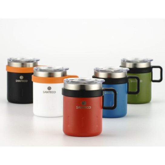 【OK露營社】法國 SANTECO KAFE 軍裝風咖啡即享保溫沖煮壺/保溫瓶 650ml | 蝦皮購物