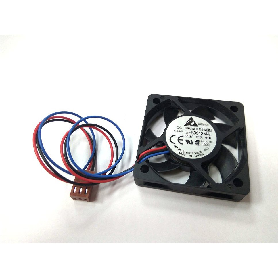 小白的生活工場*台達 DELTA (EFB0512MA) 5公分 50*50*10mm 12V/0.12A 4500 轉 | 蝦皮購物