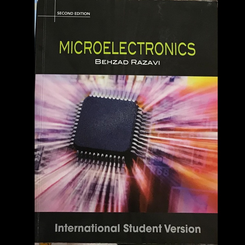電子學 作者RAZAVI：MICROELECTRONICS 2/E | 蝦皮購物
