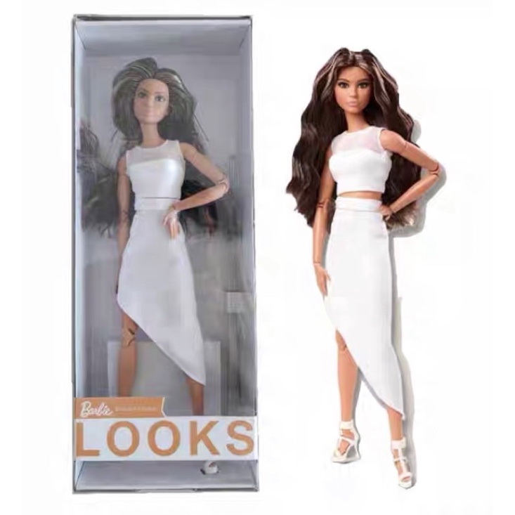 20231111Barbie Signature Fully Posable Barbie Looks Doll珍藏版 | 蝦皮購物