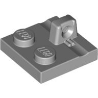 LEGO 樂高 92582 淺灰 薄板 鉸鏈 關節 Hinge Plate 2x2 4666449 6265742 | 蝦皮購物