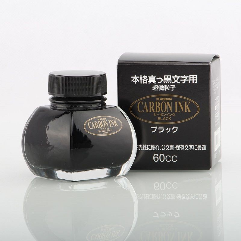 日本白金牌 PLATINUM 超微粒鋼筆用黑鉛防水墨水 INKC-1500 / INKG-1500 - 耕嶢工坊 | 蝦皮購物